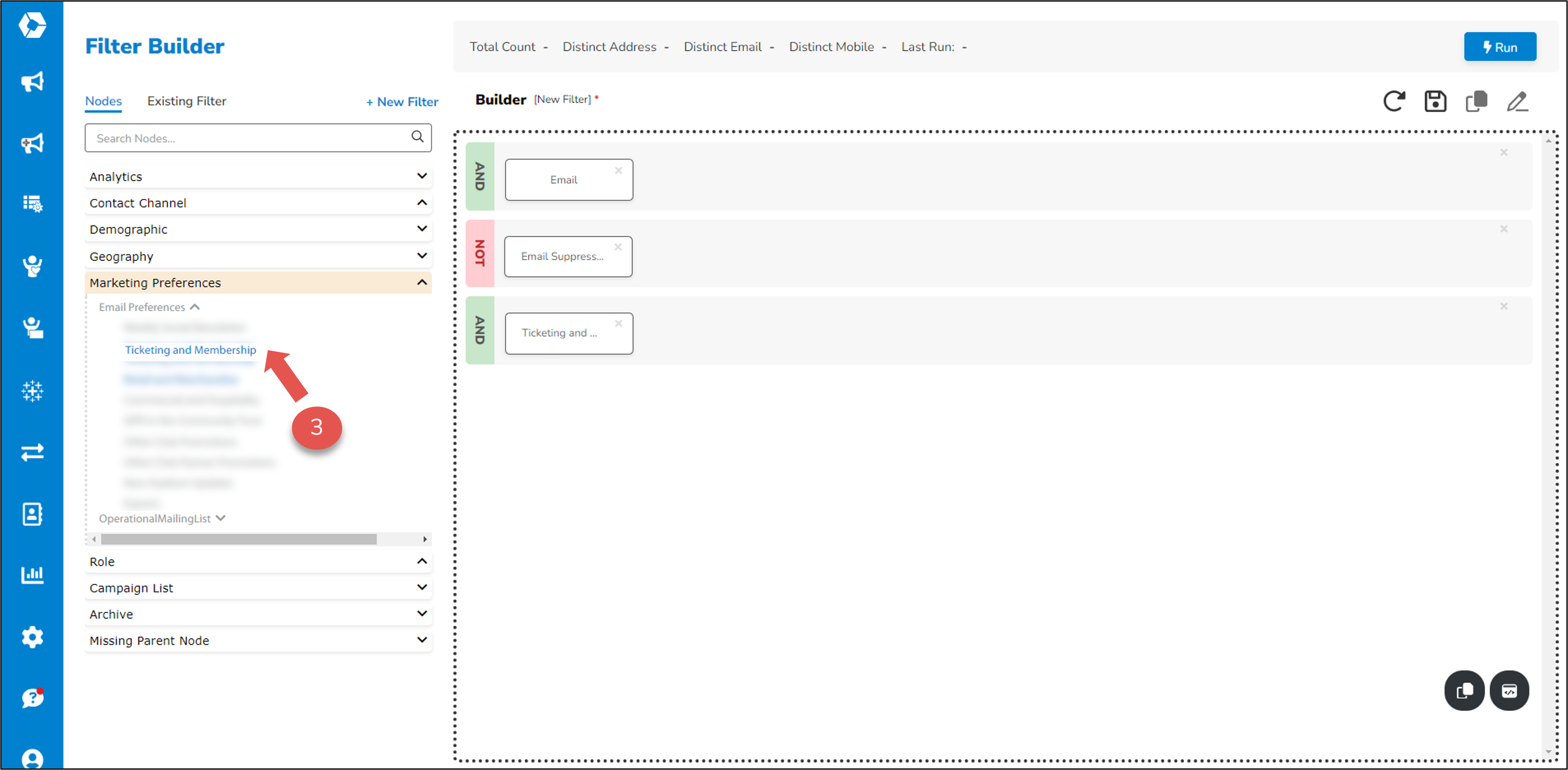 Using the Filter Builder – Two Circles Help Center