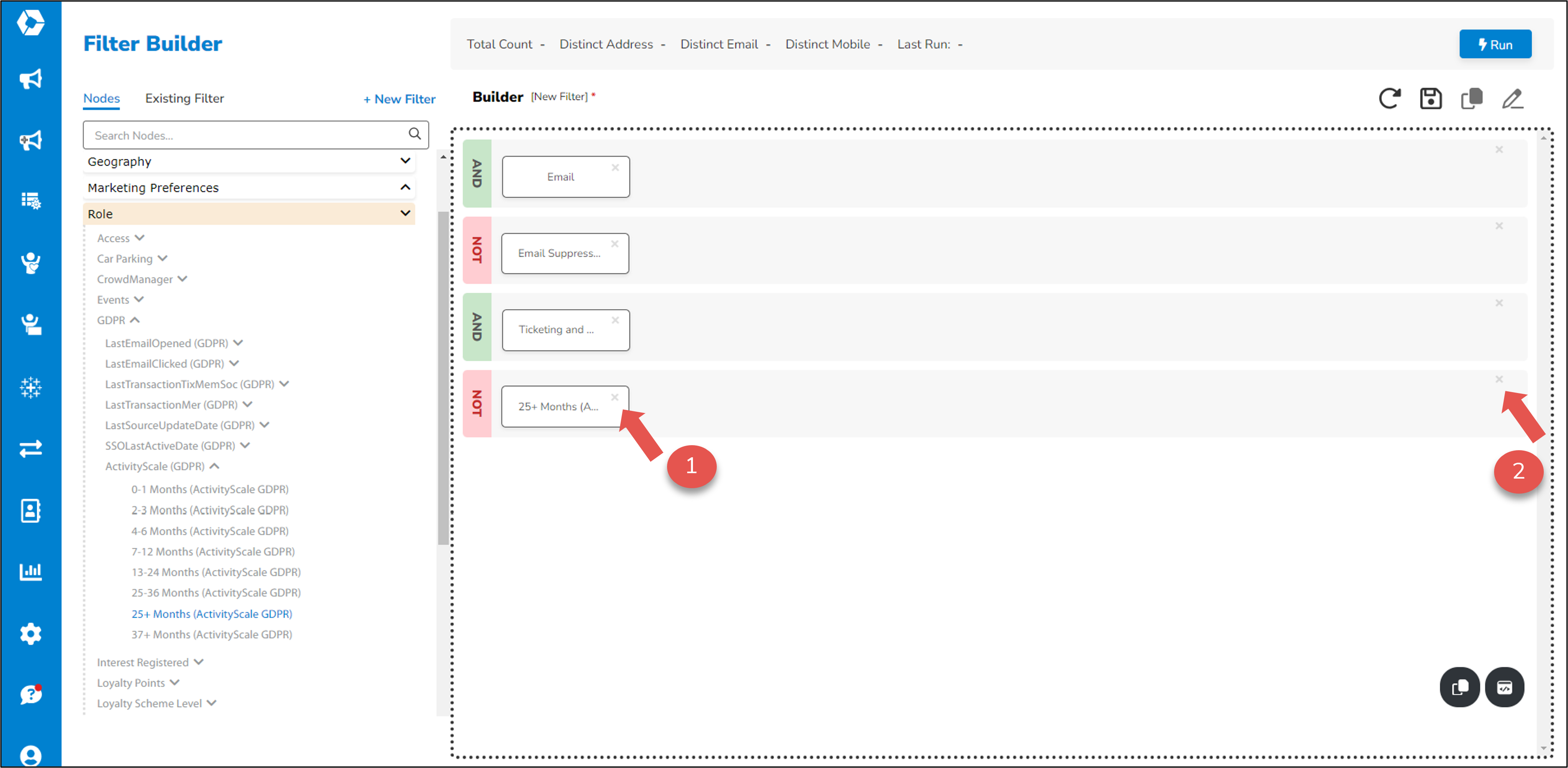 Using the Filter Builder – KORE Help Center