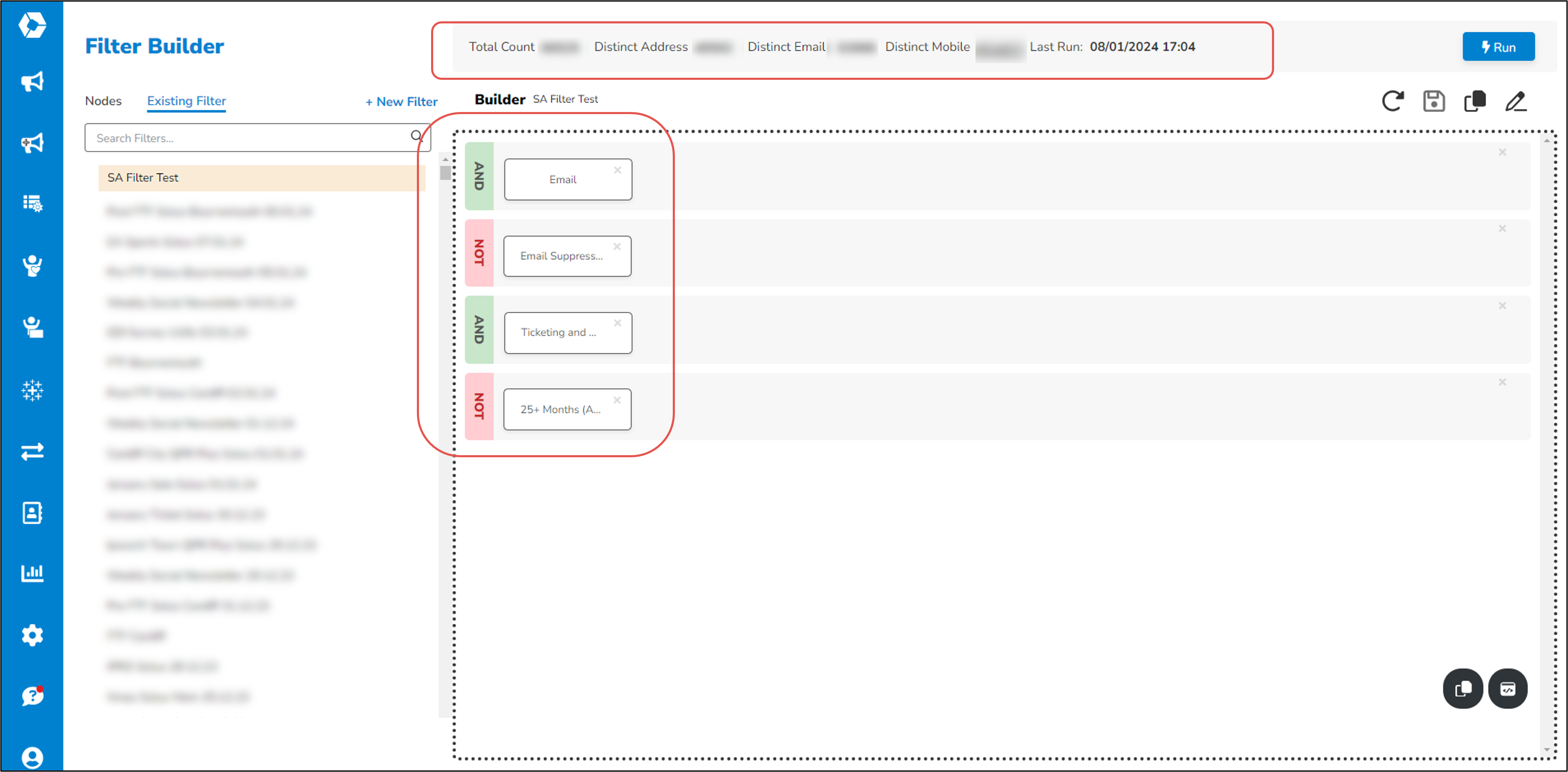 Using the Filter Builder – KORE Help Center